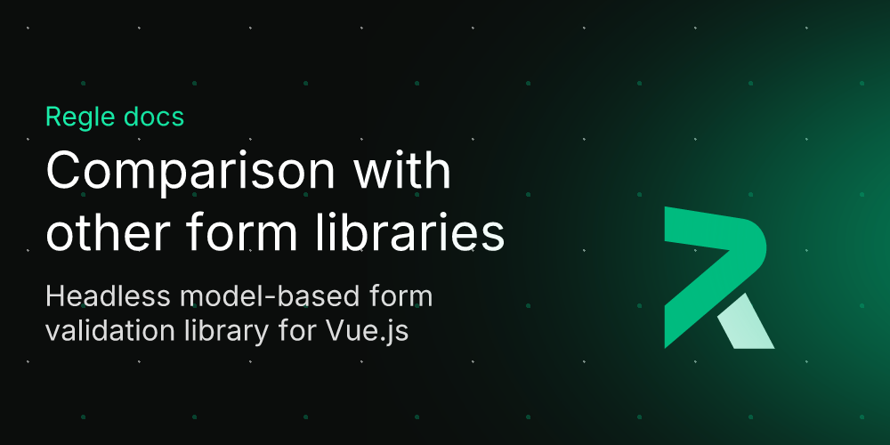 Comparison with other form libraries | Regle