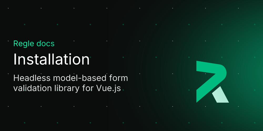 Installation | Regle